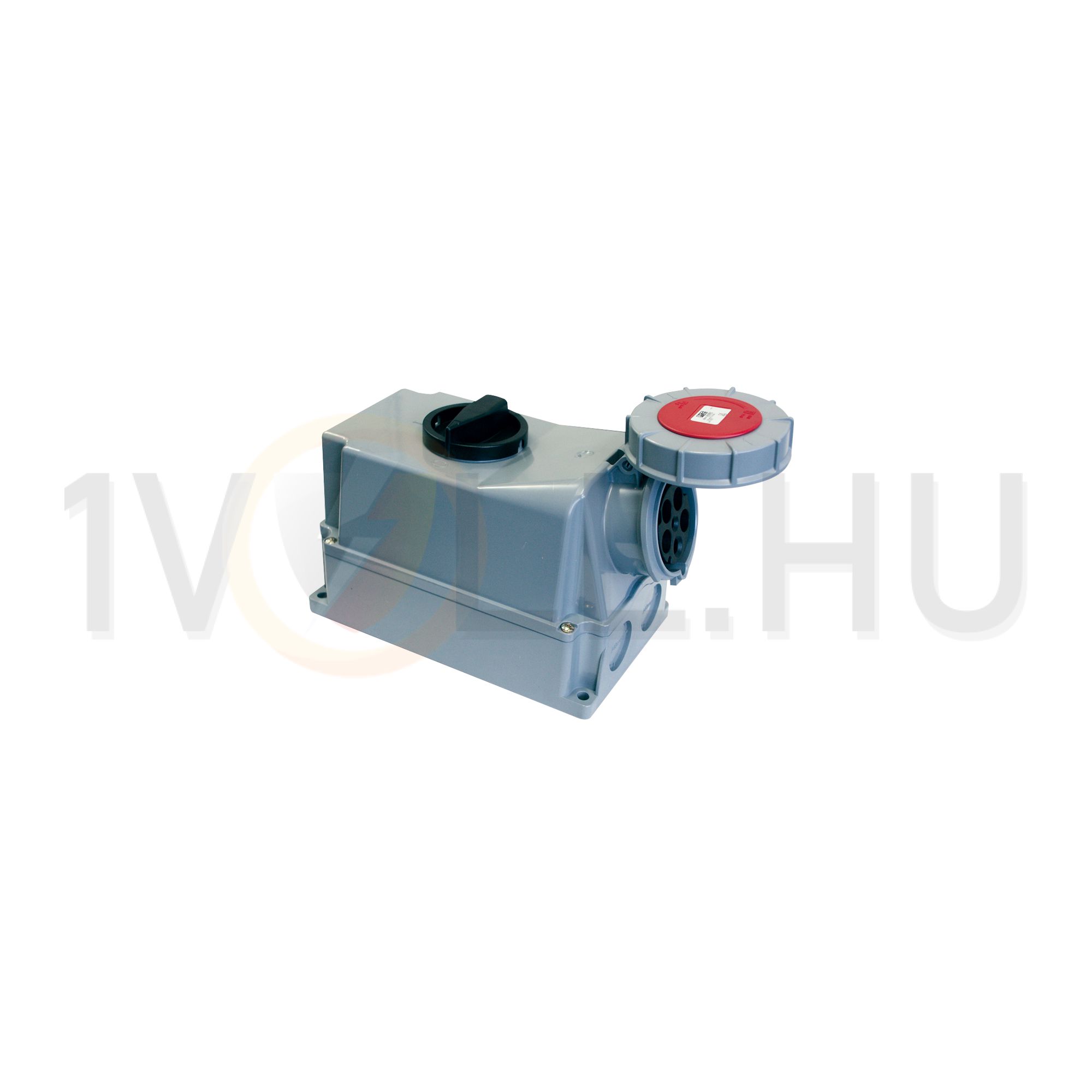 Ipari dugalj tokozott 3P+N+E mechanikai reteszelés 63A IP67 400V(50 ...