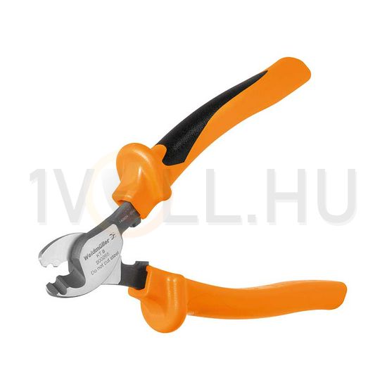 Kábelvágó mechanikus egykezes 8mm-max. kábelátmérő 16mm2-max. 185mm-ho 1000V VDE KT 8 Weidmüller ...