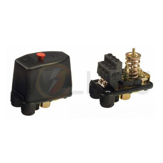 Nyomáskapcsoló 3-fázisú levegőre 3bar- 12bar 3-ny 16A/AC-3/400V IP44 PTA-12 ITALTECNICA - 163007 ...