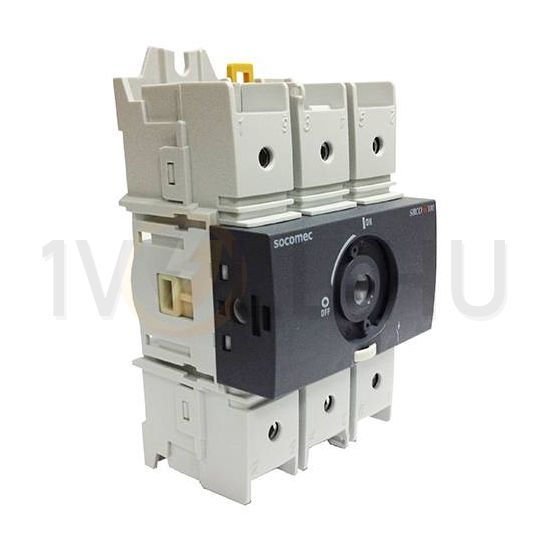 Szakaszoló be-ki kapcsoló alapkészülék 100A 3P ráépíthető sorolható fix ...