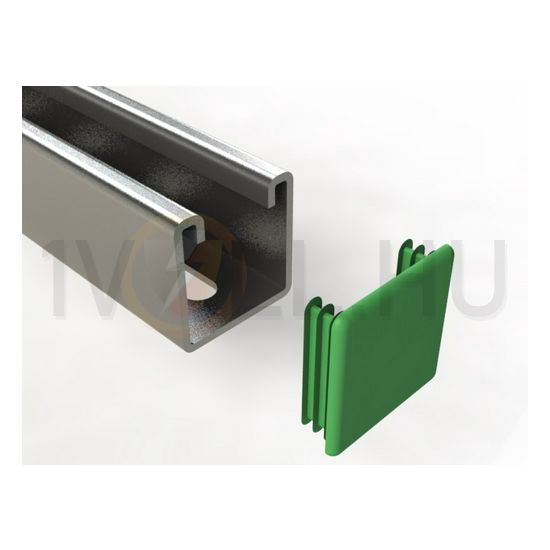 Szerelő talp 41x41 profil tartóhoz műanyag TF41 PVC BASOR - 205627 ...